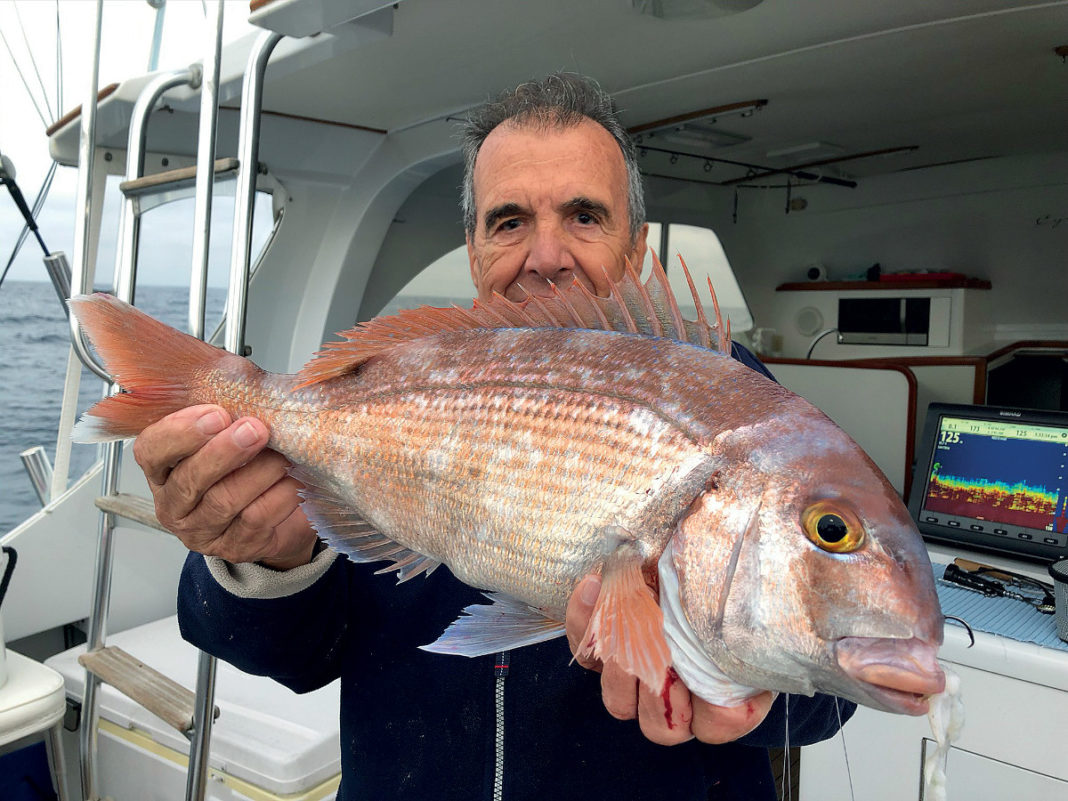 Pêcher le pagre en grande profondeur à soutenir - Côt&Pêche